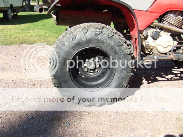 Bedlined my Rims. | Honda ATV Forum