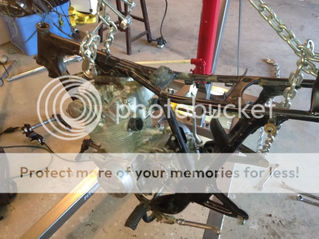 '71 CB450 hardtail- My first metric build | DO THE TON