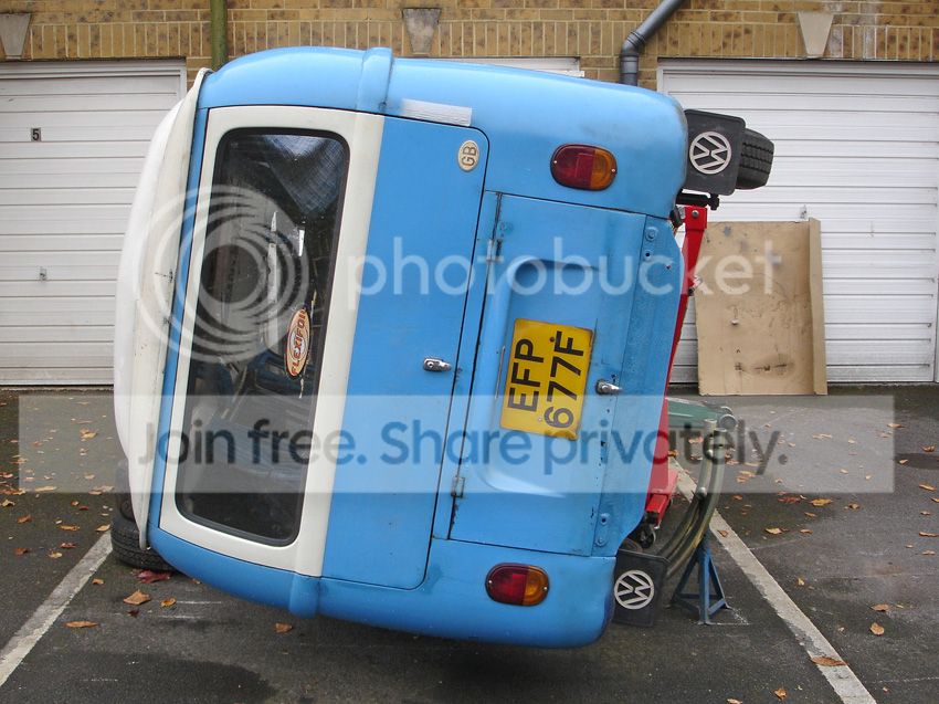 Rolling a Van - & underside work. *Final Update* | Volkswagen Type 2 ...