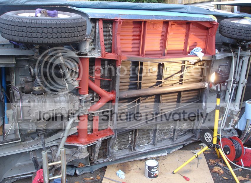 Rolling a Van - & underside work. *Final Update* | Volkswagen Type 2 ...