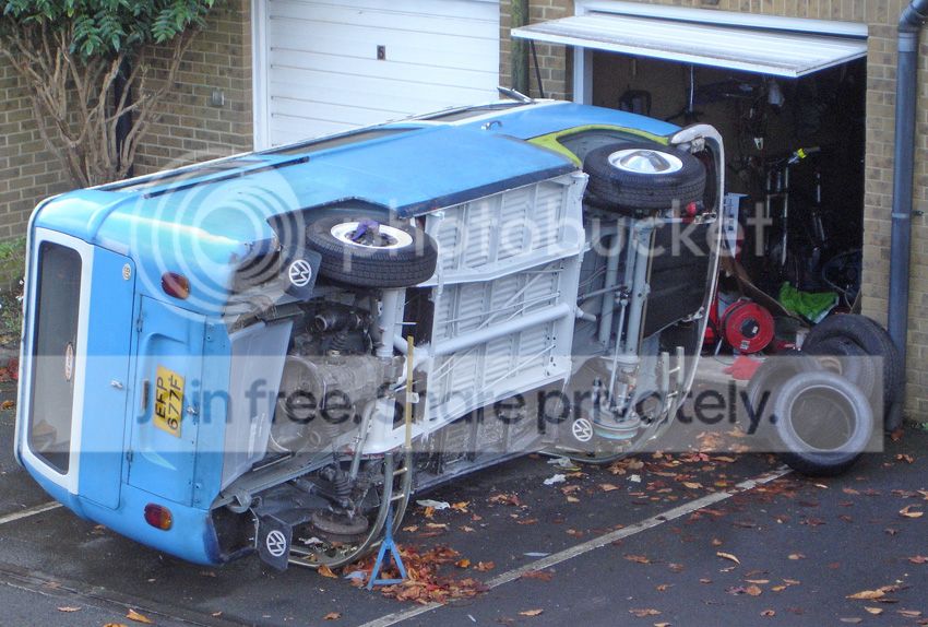 Rolling a Van - & underside work. *Final Update* | Volkswagen Type 2 ...