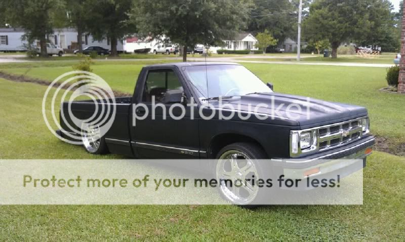 bagging front of 93 s10 | S-10 Forum