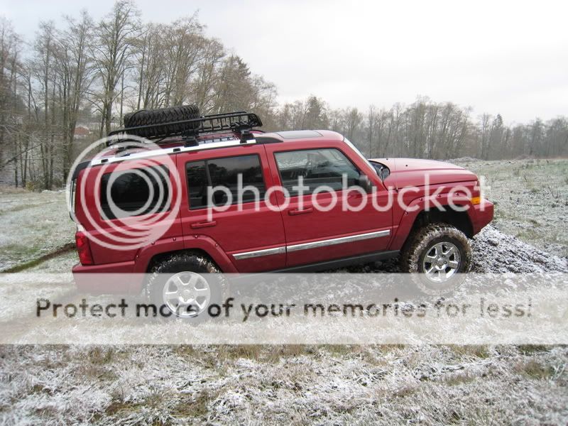 AEV 4" lift, tires, roof basket, grill guard | Jeep Commander Forum