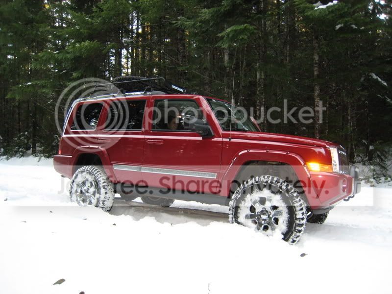 Anybody have any Commander snow pics? Post them Here! | Jeep Commander ...