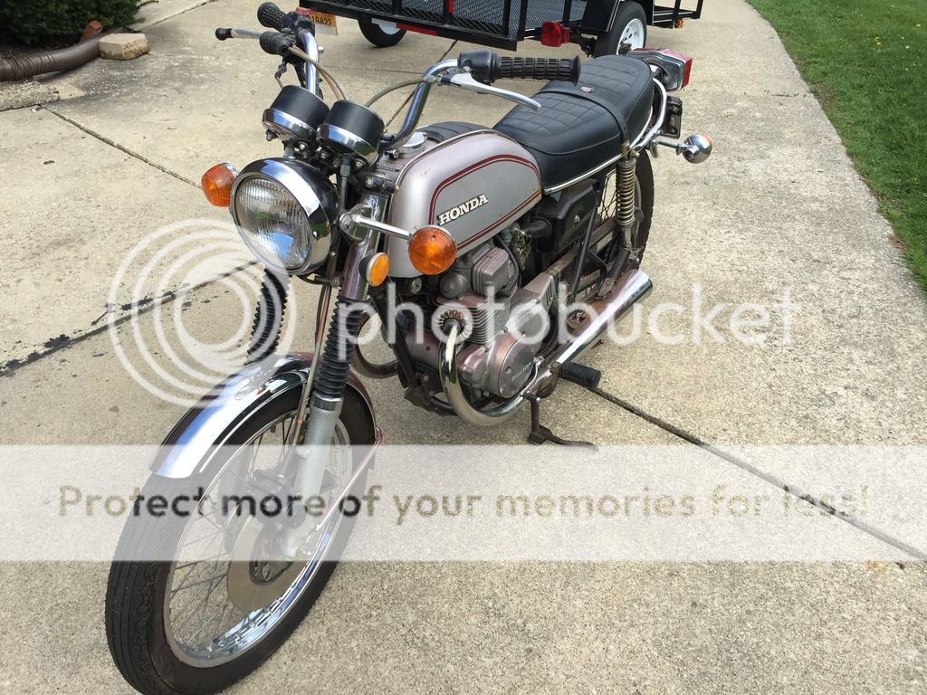 ---NEW/NOOB Build, ILLINOIS, 1975 CB200t Cafe Build--- | Honda Twins