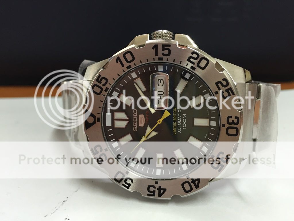 FS: SEIKO Limited Edition Green Mini Monster 2015 SRP717 NIB ...