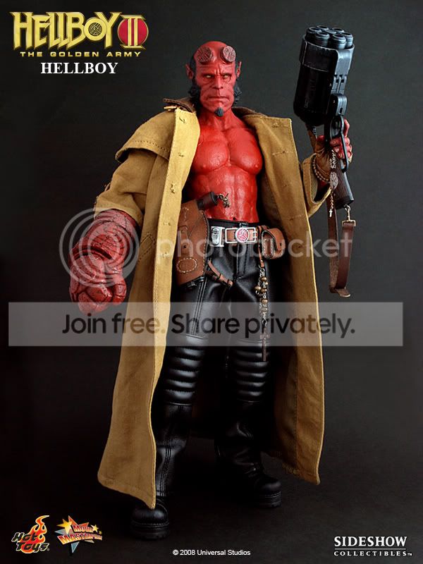 Hot Toys Movie Masterpiece MMS83 - Hellboy II – HELLBOY figure Spec and ...