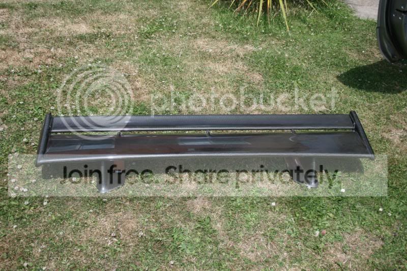 Carbon Fibre R34 GTR Mines replica spoiler | Driftworks Forum