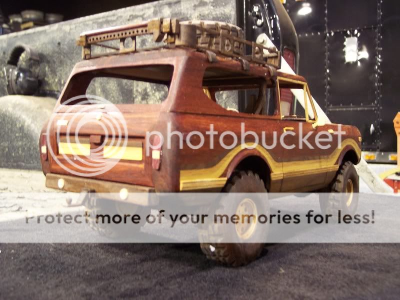 Custom Scout II model...made of wood! | BinderPlanet.com