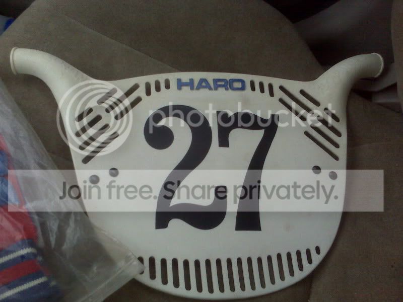 HAro Number Plate - BMXmuseum.com Forums